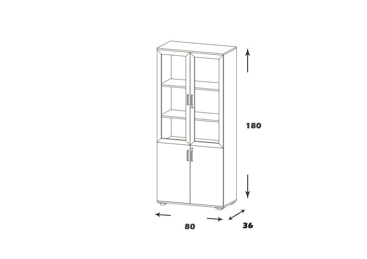 کتابخانه مدل Kt702 – گروه صنعتی کتکار